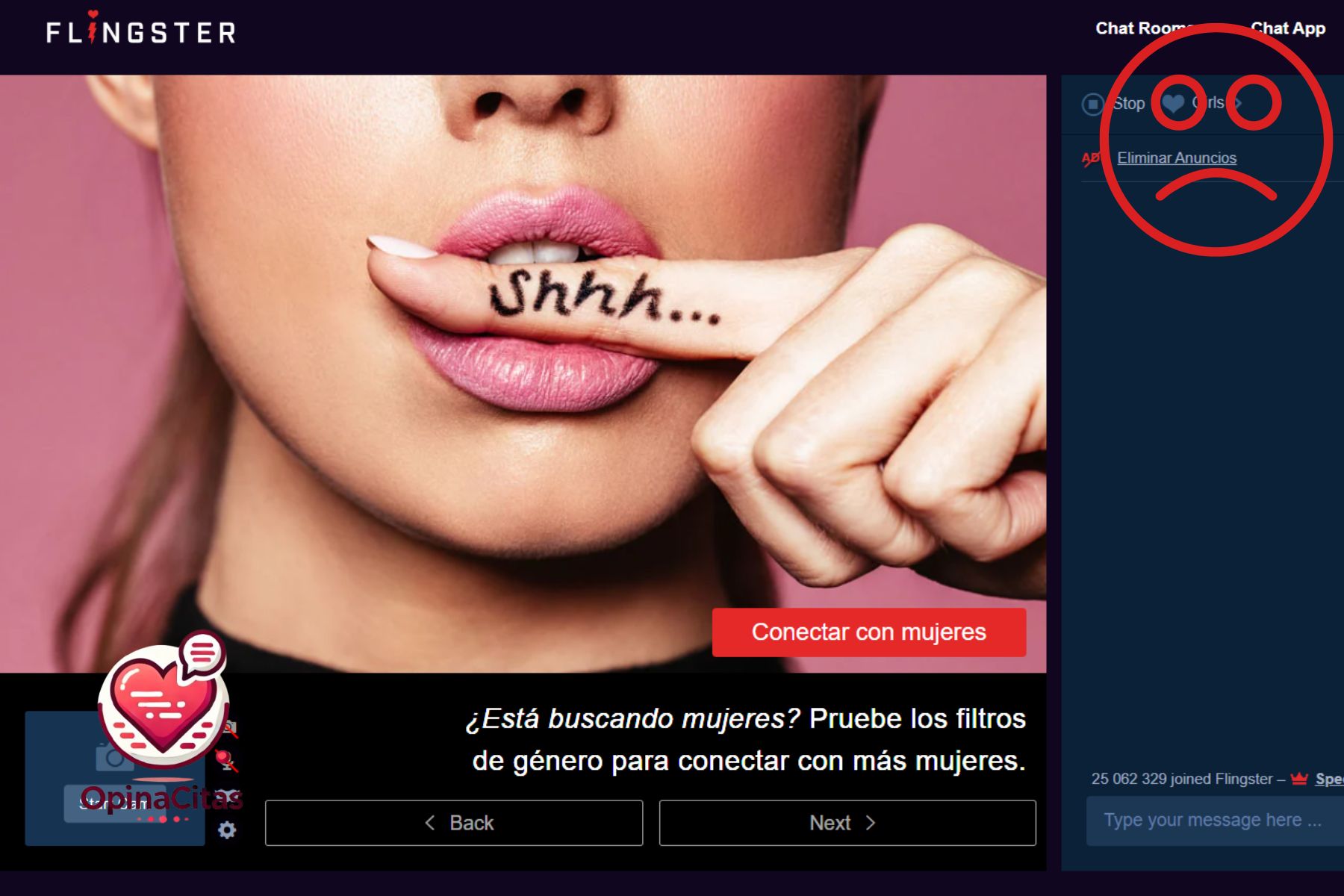Flingster.com: ¿Un Chat Online de Flirteo Fraudulento?